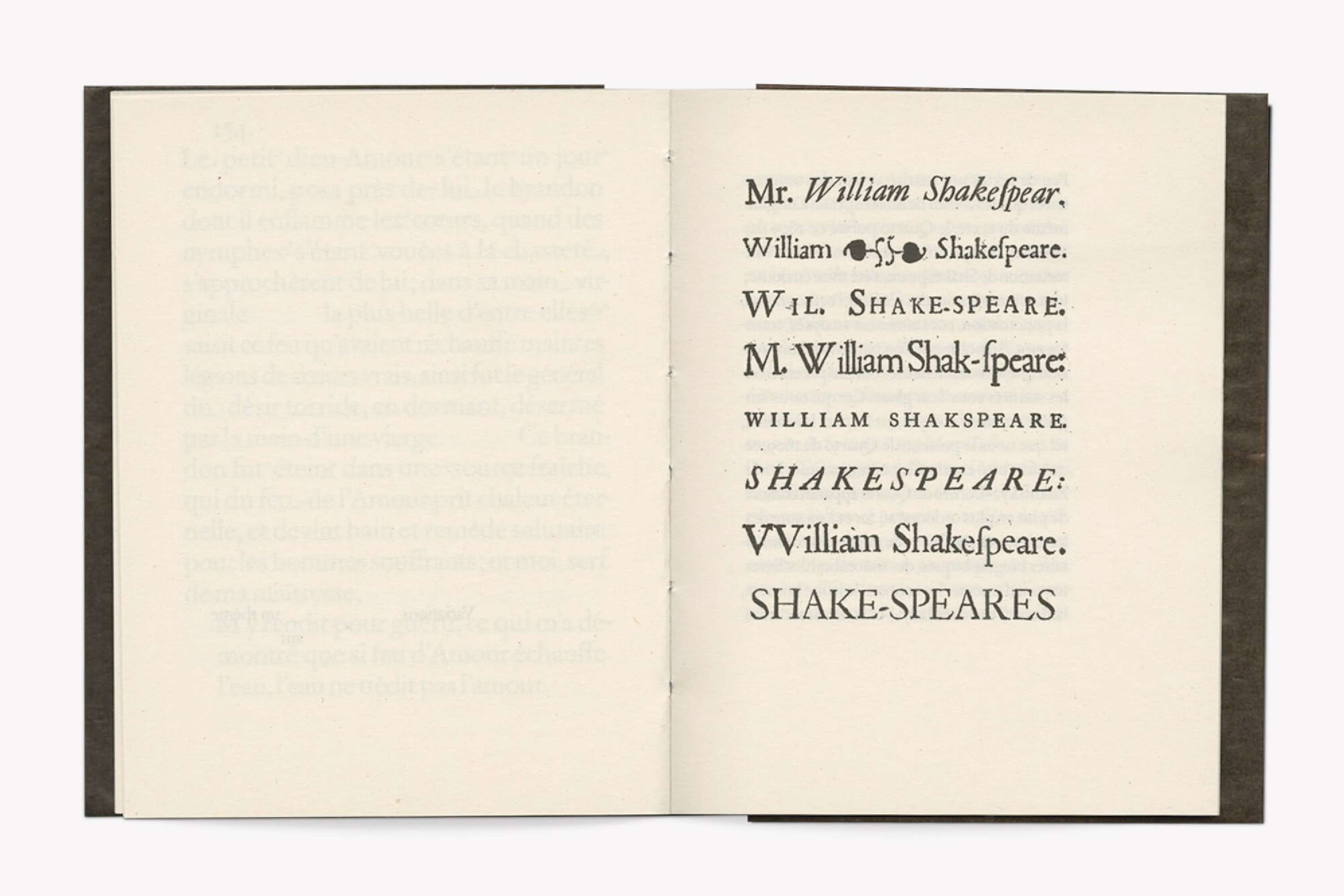 William Shakespeare - Sonnets Sonnets - Éditions cent pages