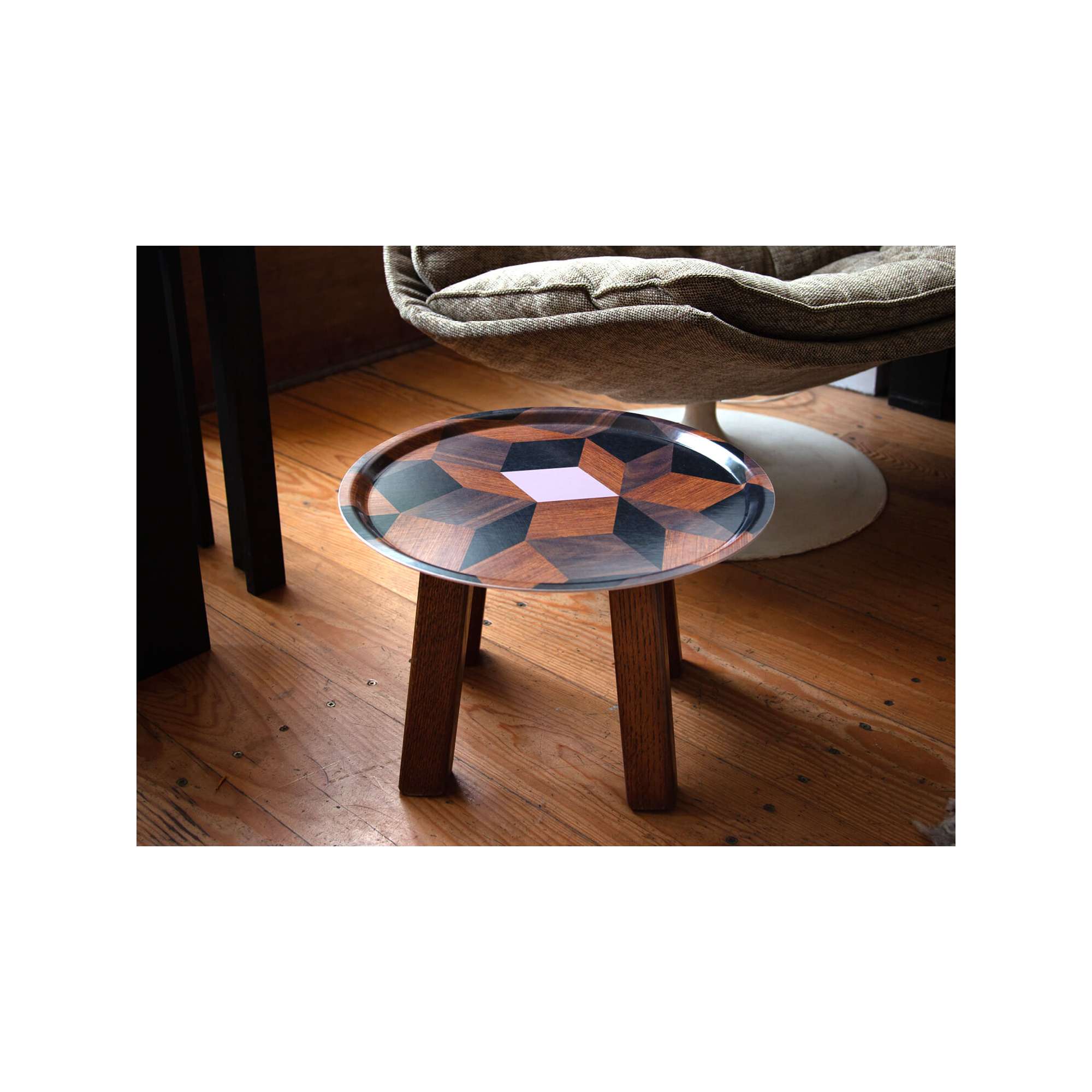 Plateau design Penrose Spring Wood par Ich&Kar