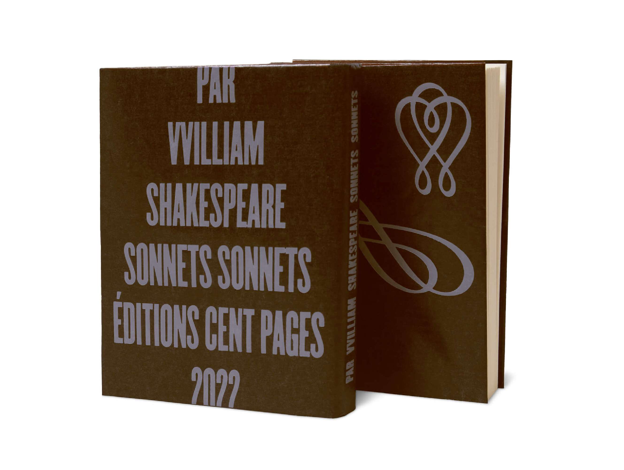 William Shakespeare - Sonnets Sonnets - Éditions cent pages